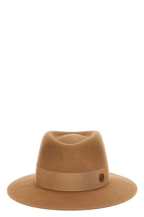 MAISON MICHEL Andre' Hat - Brown