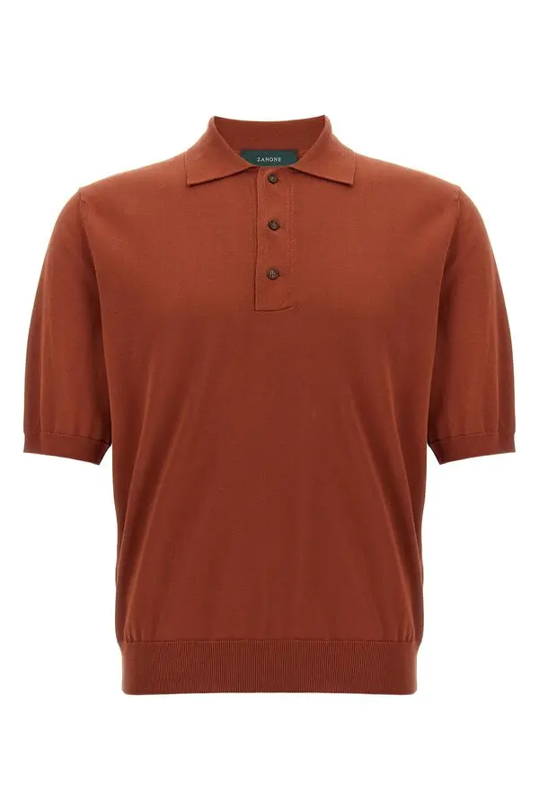 ZANONE Cotton Polo Shirt