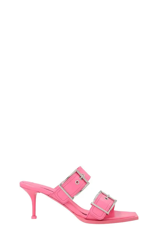 Alexander McQueen Punk Sandals - Pink