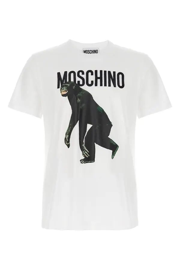 Moschino Logo Embroidery T-shirt