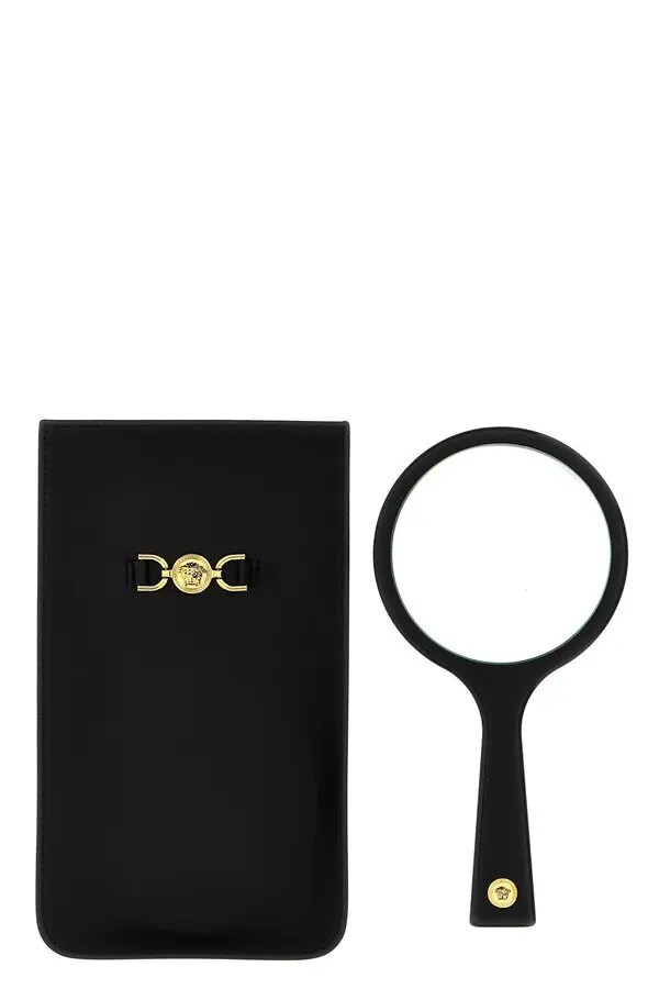 Versace Medusa Handbag Mirror - Black