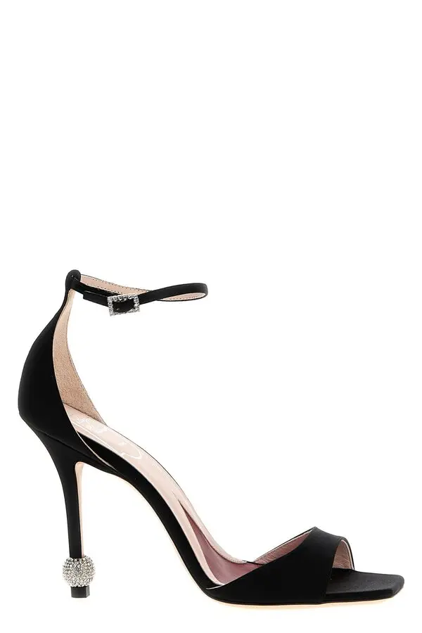 ROGER VIVIER Marlene Satin Sandals
