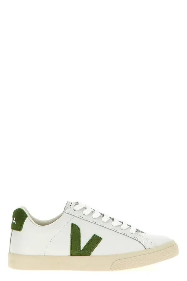 VEJA Esplar Low-top Leather Sneakers - Green