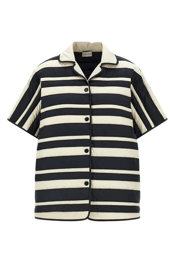 Moncler Striped Padded Shirt