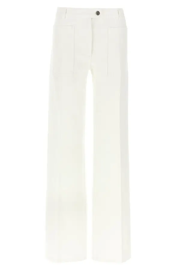 FERRAGAMO Straight Cotton Denim Jeans