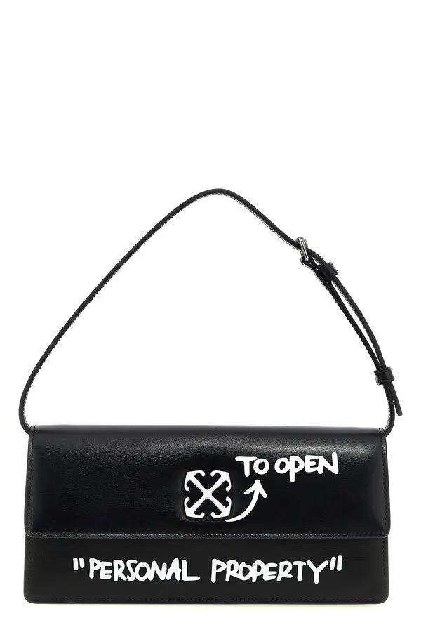 Off-White Jitney 1.0' Shoulder Bag - White/black