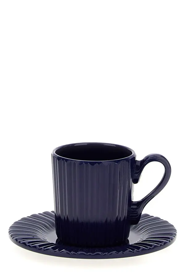 MARIO LUCA GIUSTI Lucilla' Coffee Cup And Saucer - Blue
