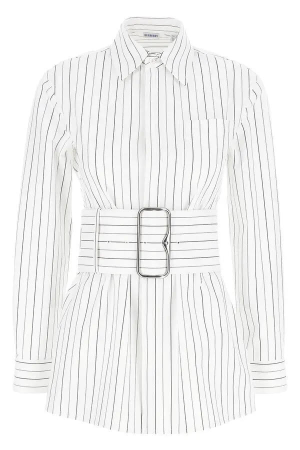 Burberry Striped Cotton Shirt