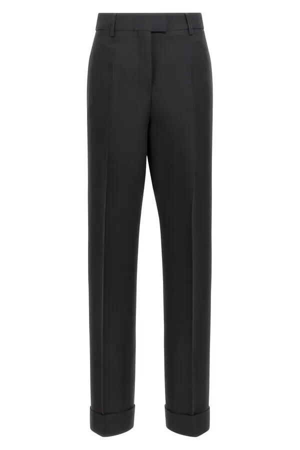 FERRAGAMO Stretched Pleated Trousers