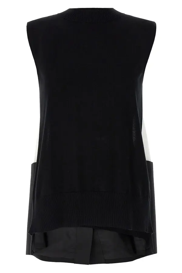 Sacai Patchwork Vest