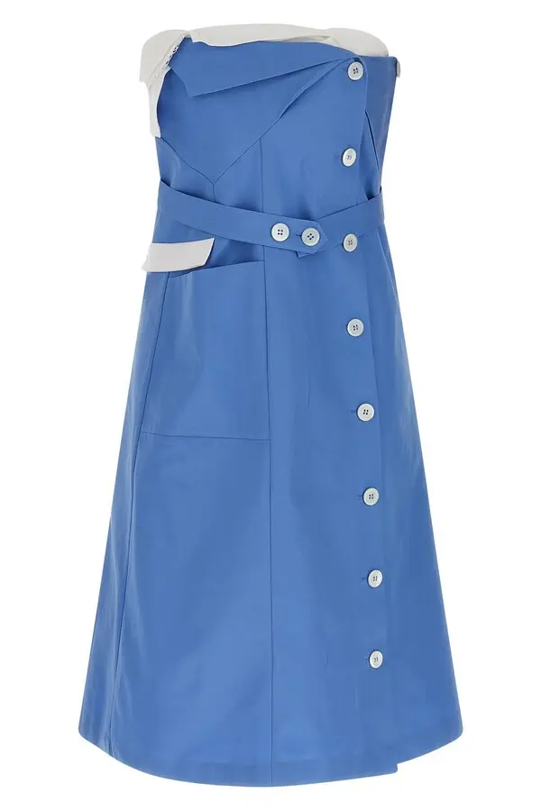 Miu Miu Deconstructed Mini Dress