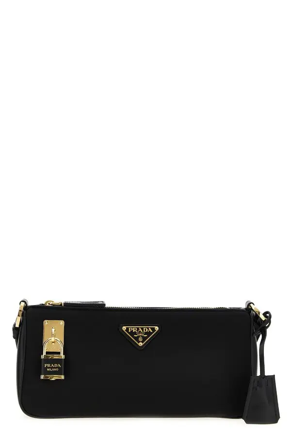 Prada Re-nylon Small Shoulder Bag - Black