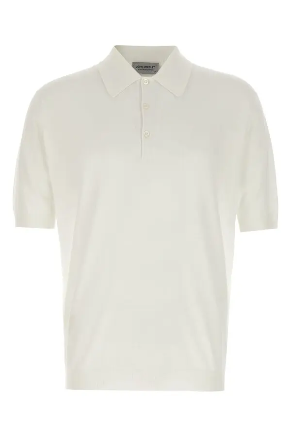 John Smedley Isis' Polo Shirt - White