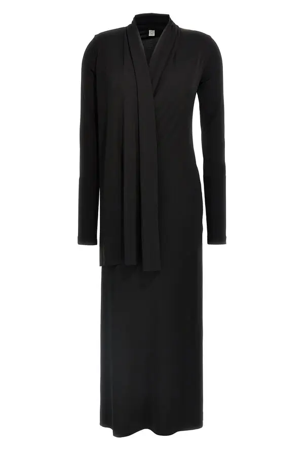 TOTEME Overlapped Jersey' Dress
