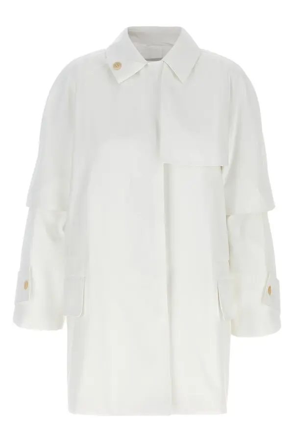 Max Mara Baba Trench Coat - White