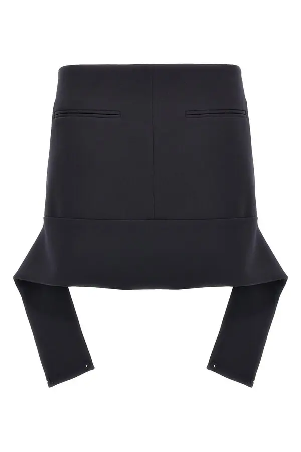 COURREGES Reversed Belt Mini' Skirt