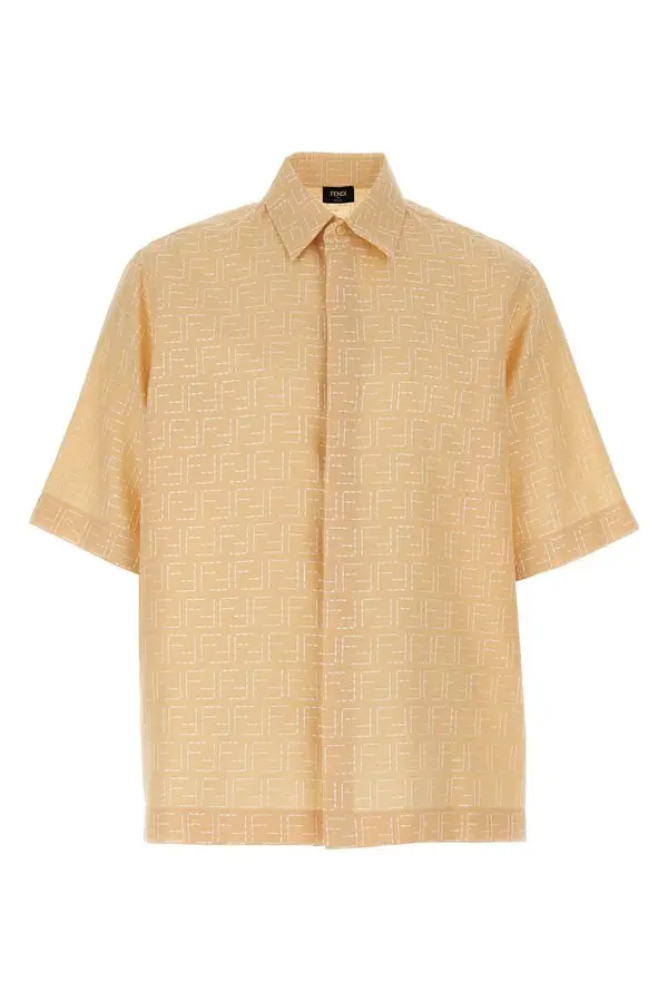 Fendi Ff Jacquard Shirt