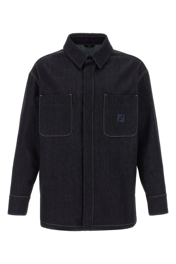 Fendi Saddlery Jacket - Blue