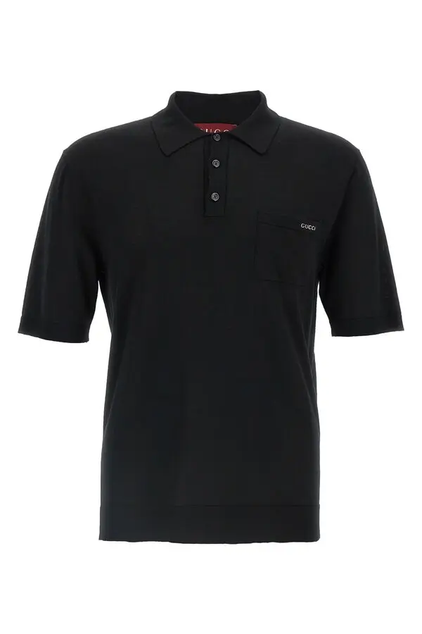 Gucci Intarsio Polo Shirt