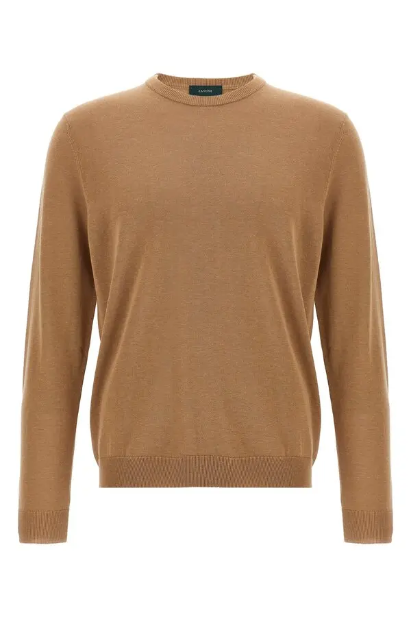 ZANONE Cotton Sweater - Beige