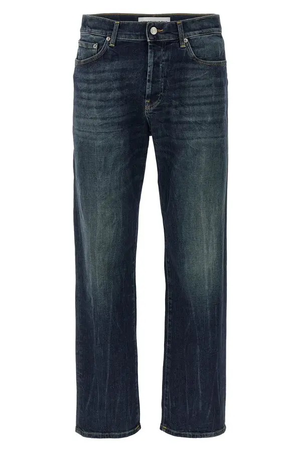 DEPARTMENT 5 Stonewashed Cotton Denim Jeans