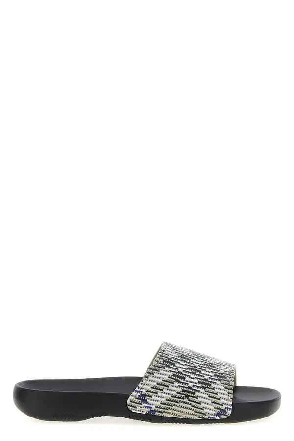 Burberry Dive Check Sandals