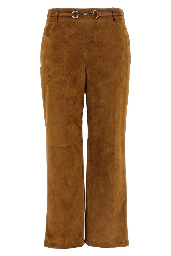 Gucci Suede Trousers