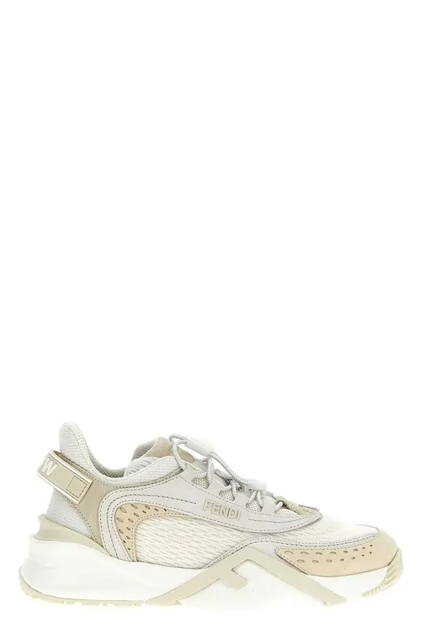 Fendi Flow Sneakers - White