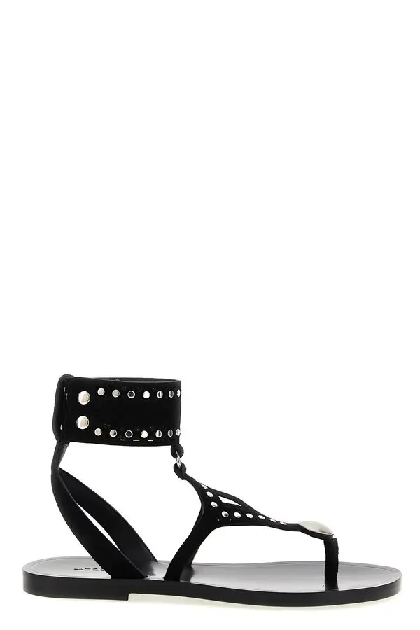 Isabel Marant Étoile Edil Suede Sandals - Black