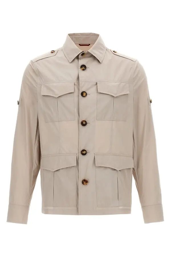 Brunello Cucinelli Saharan Jacket - Beige