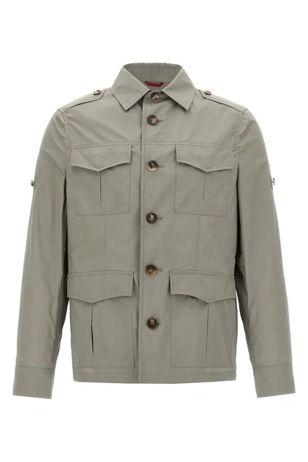 Brunello Cucinelli Saharan Jacket - Green