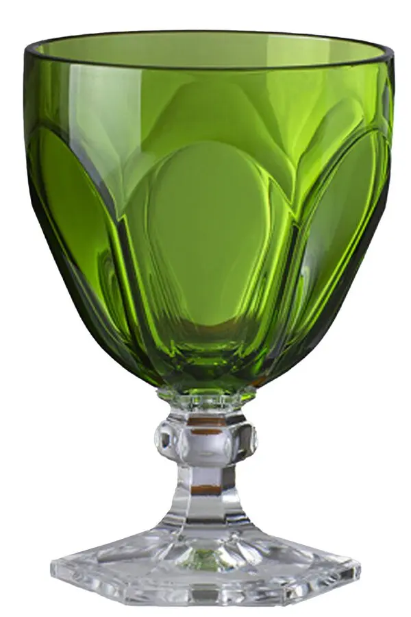 MARIO LUCA GIUSTI Wine Glass 'novella' 240 Ml - Green
