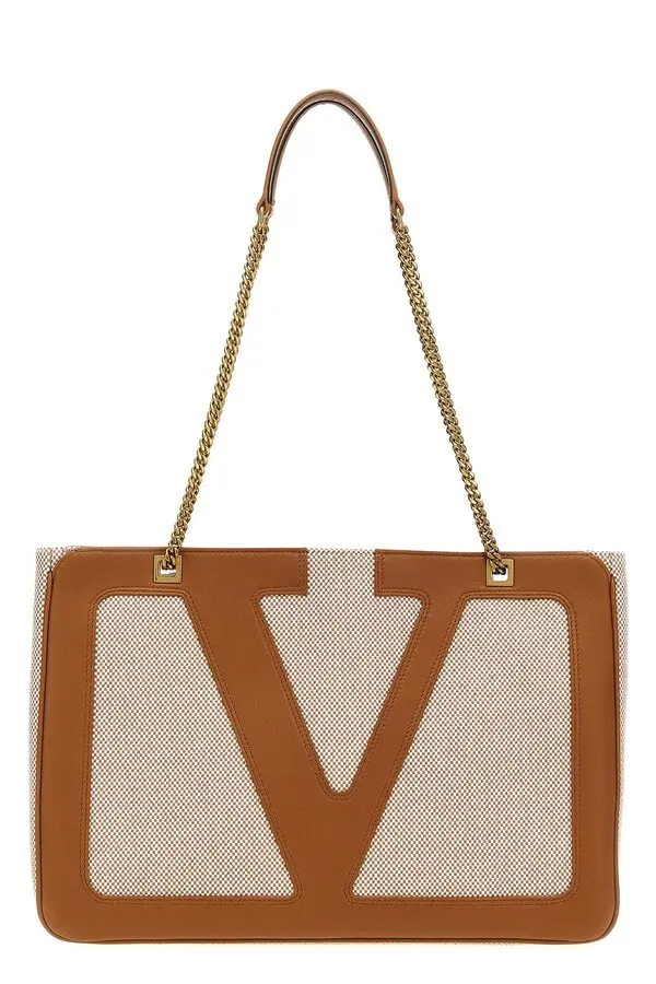 Valentino Garavani Viva Superstar Shopping Bag - Beige