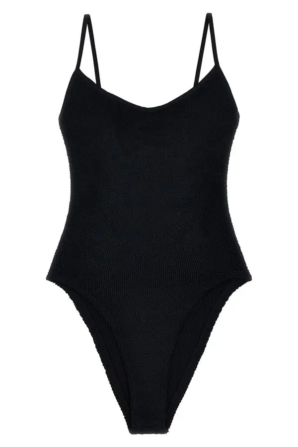 Hunza G Pamela Swim' One-piece Swimsuit - Black