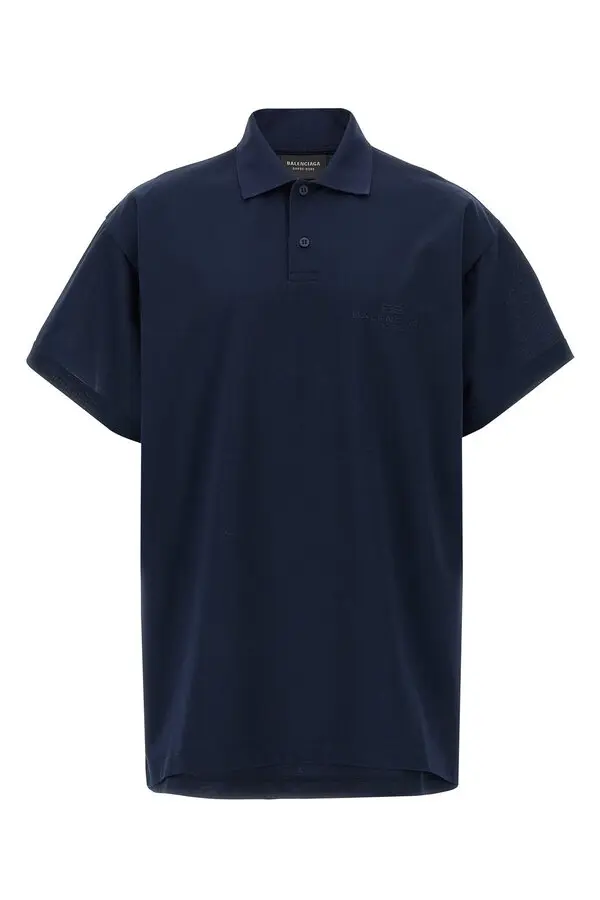 Balenciaga Embroidery Polo Shirt