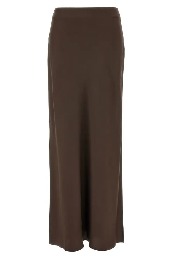 Brunello Cucinelli Slit Skirt