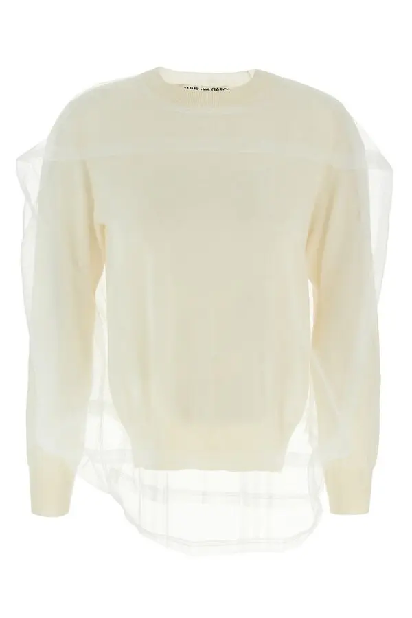 Comme Des Garçons Tulle Sweater