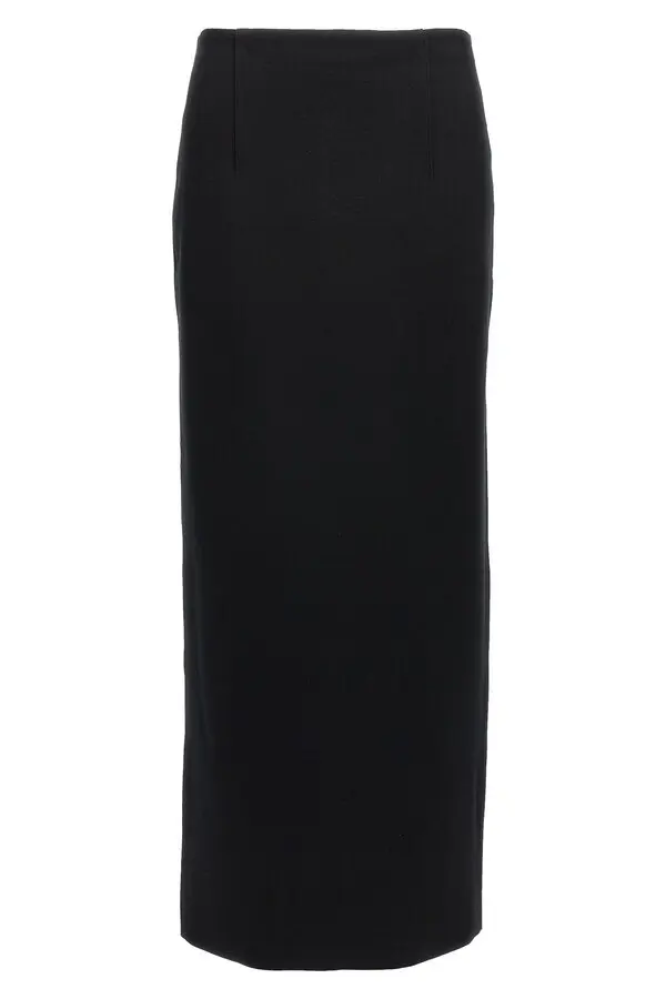 Auralee Double Face Knit Skirt
