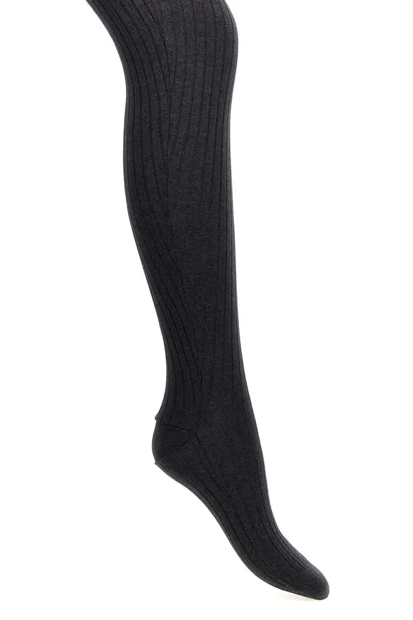 Prada Ribbed Tights