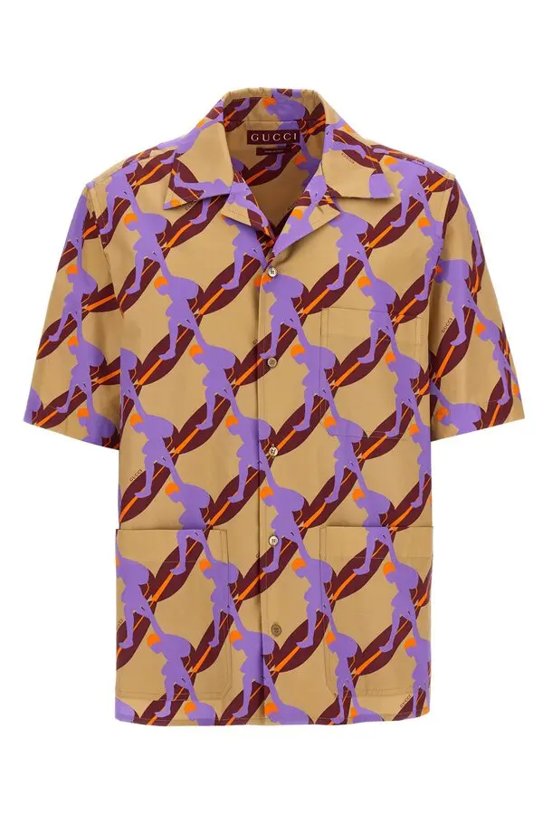 Gucci Twisted Surf' Shirt - Multi