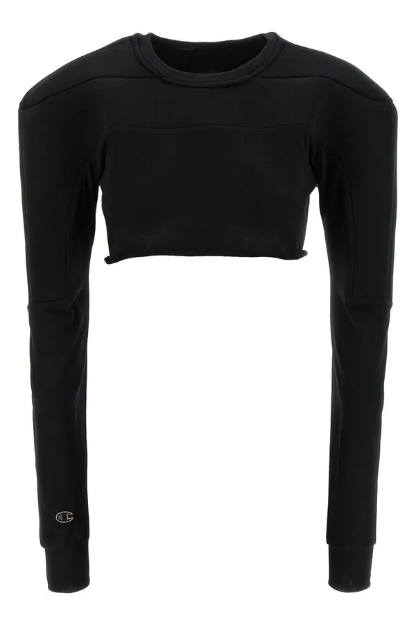 Rick Owens Champion X Sweater - Black