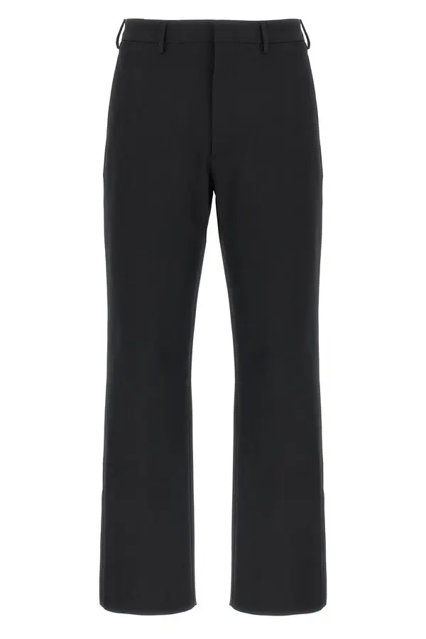 Prada Stretch Techno Trousers - Black