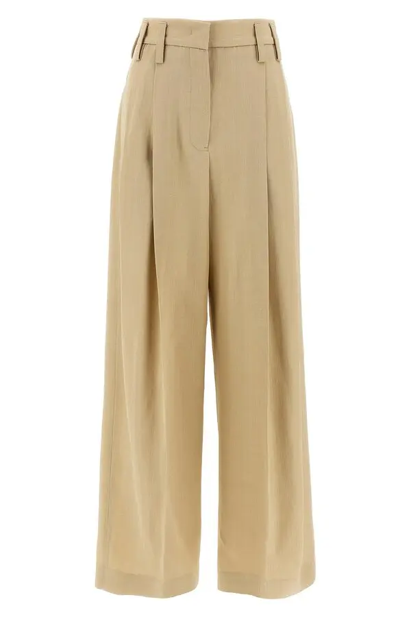 JIL SANDER High-waisted Wide Leg Pants