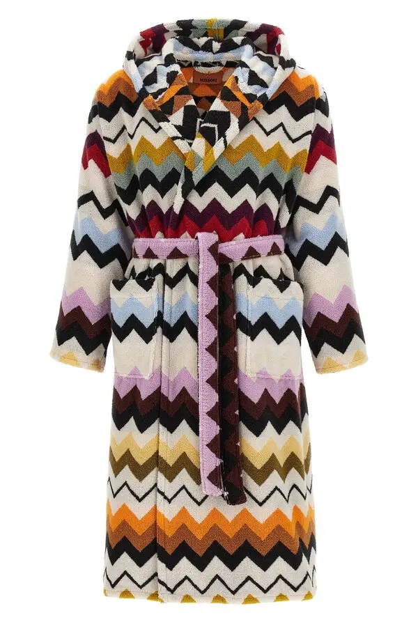 Missoni Murrina' Hooded Bathrobe - Multi