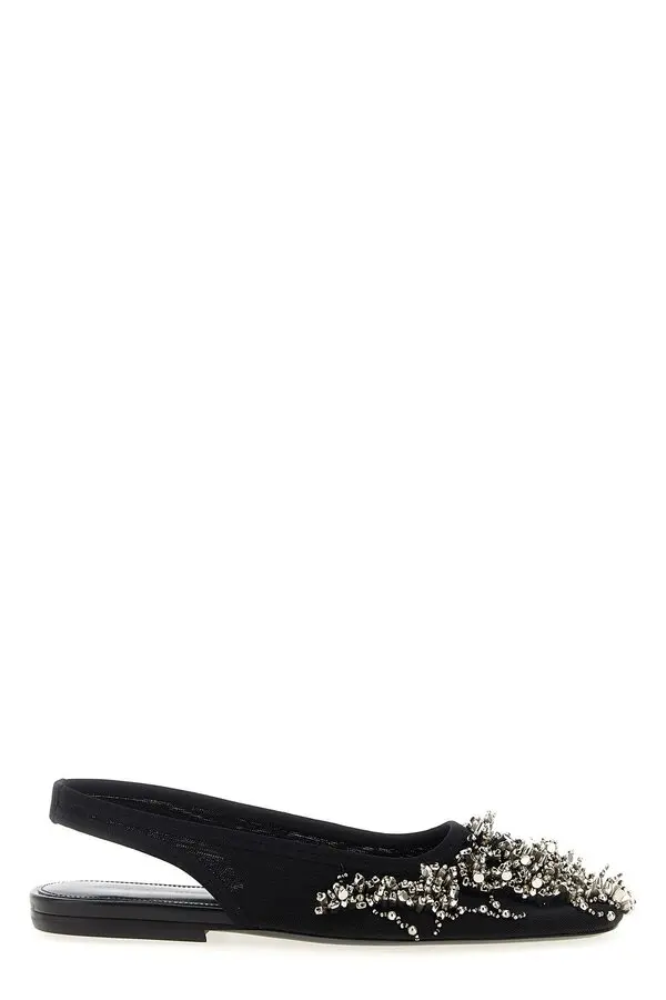 Dries Van Noten Embroidered Slingback