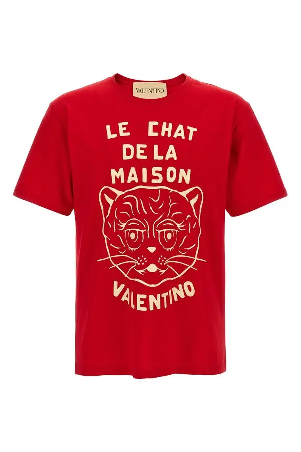 Valentino Garavani Le Chat De La Maison' T-shirt