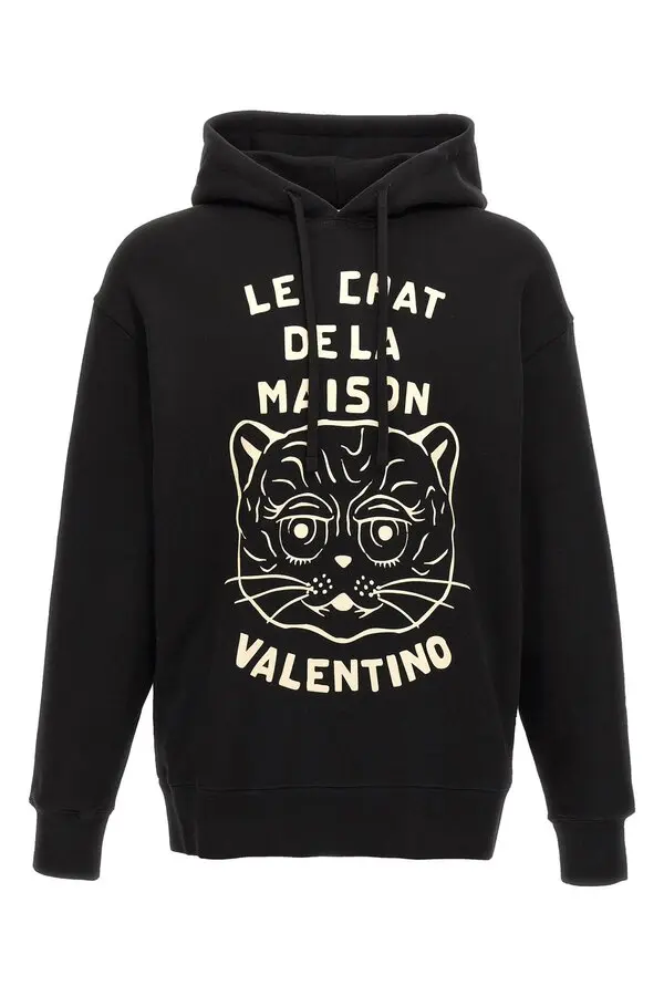 Valentino Garavani Printed Cotton Hoodie