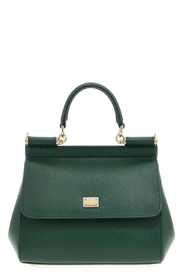 Dolce & Gabbana Sicily' Medium Handbag - Green