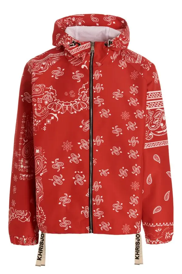 Khrisjoy Windbreaker Bandana Hood' Jacket