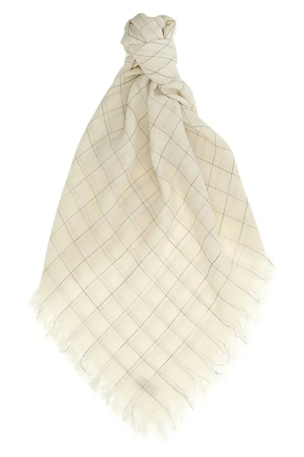 TOTEME Check Scarf
